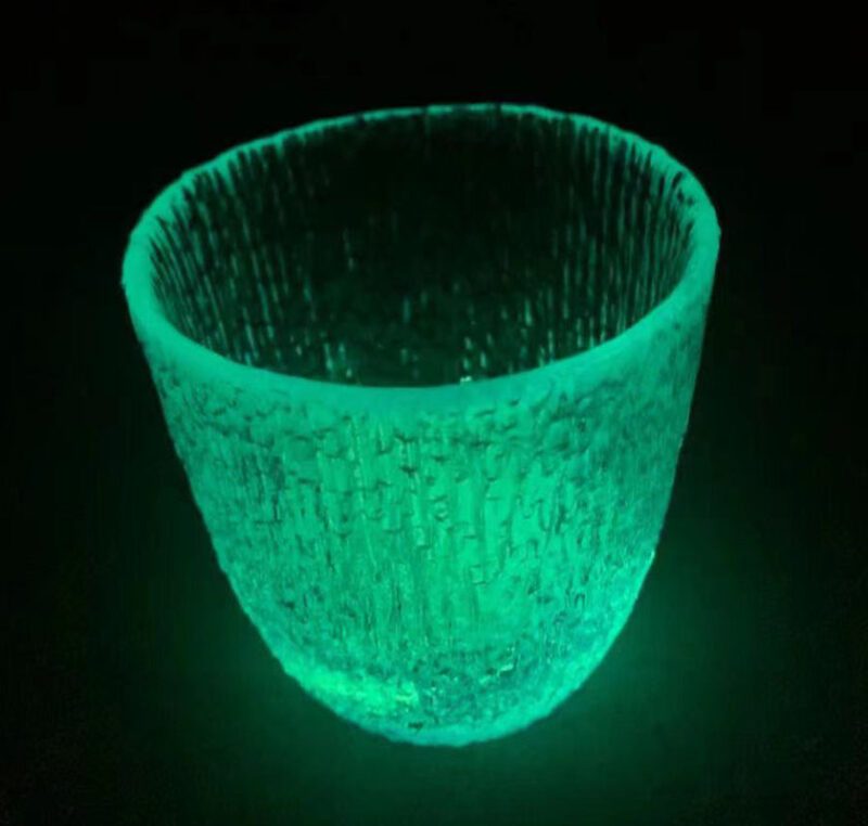 Glow in the Dark Powder Mixed With Glass & Ceramic - Glow in the Dark ...