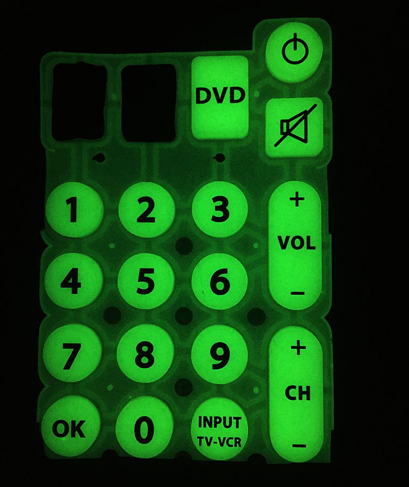 Glow in the Dark Powder Mixed With Rubber & Silicone - Glow in the Dark ...