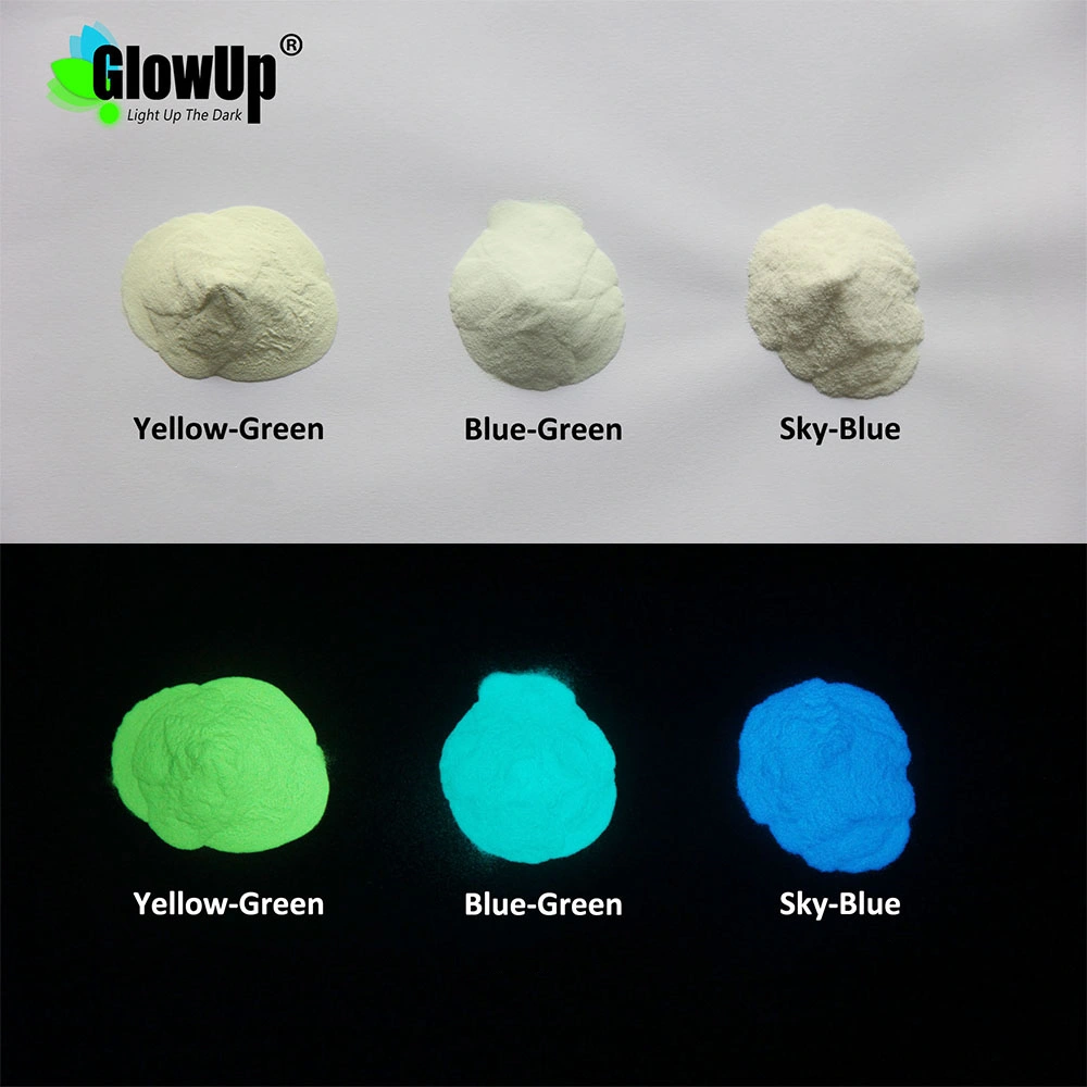 Glow in the Dark Powder Mixed With Glass & Ceramic - Glow in the Dark ...